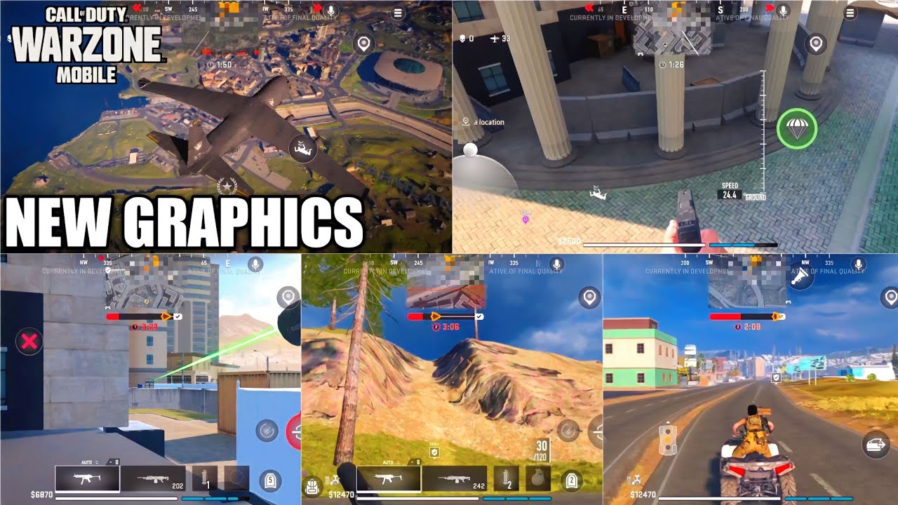 New Warzone Mobile Verdansk Map Updated Graphics - Full Gameplay - YouTube