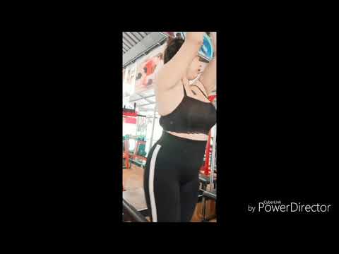 Cewek montok lagi nge gym