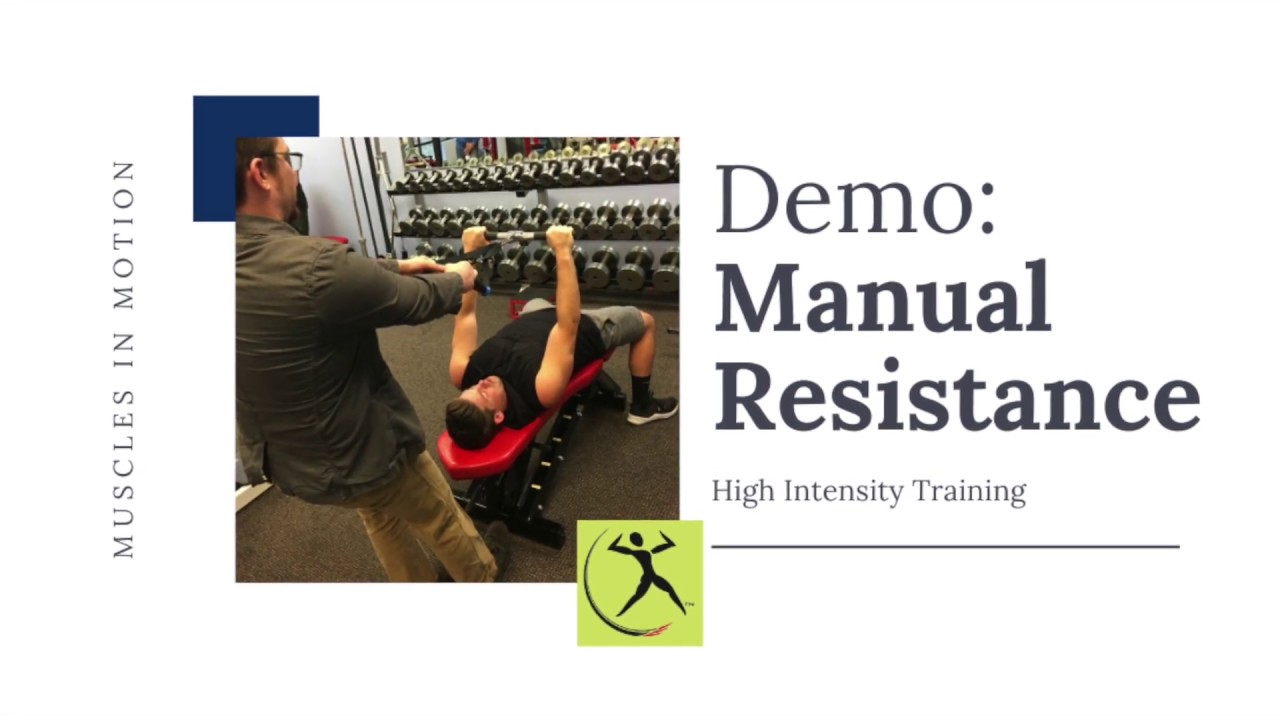 Manual Resistance with a Personal Trainer - YouTube