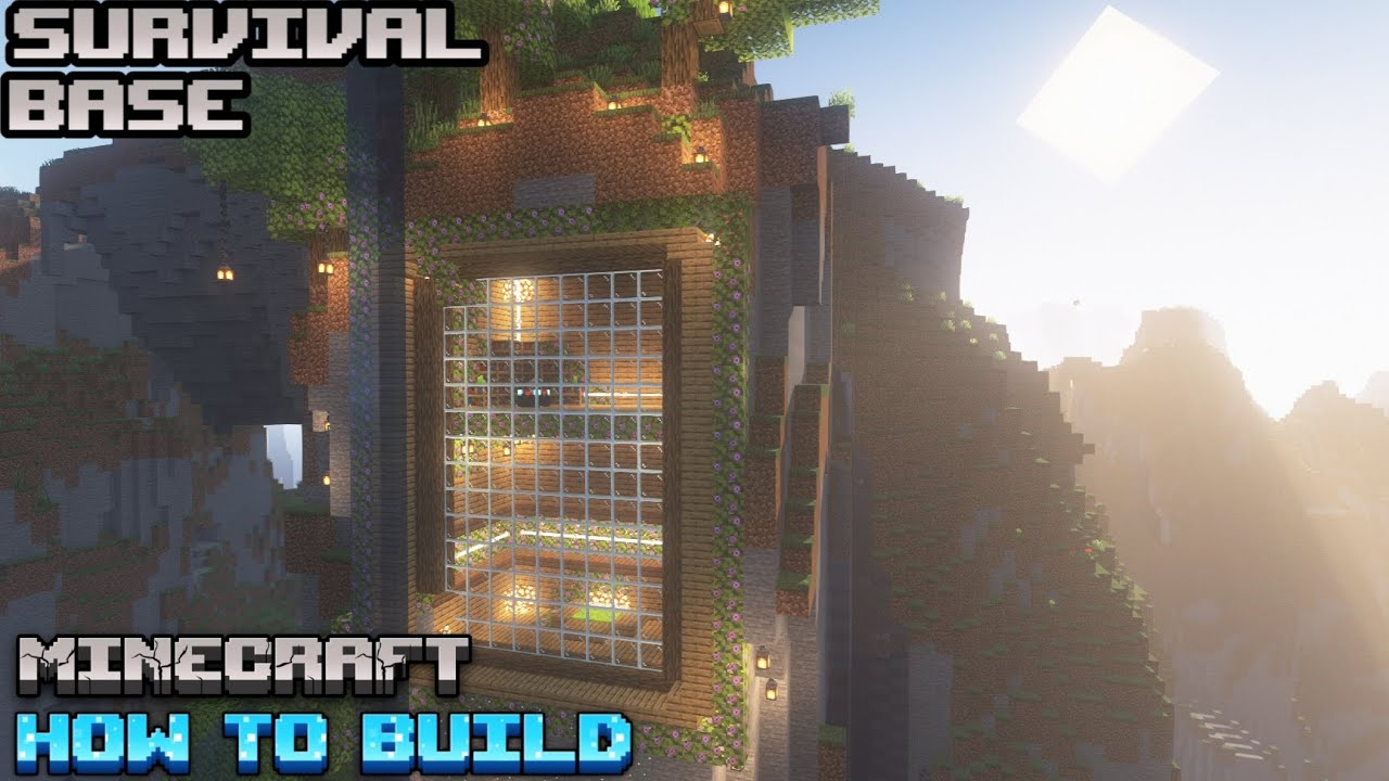 Minecraft Mountain Base Mastery: Build, Design, and Conquer! - YouTube