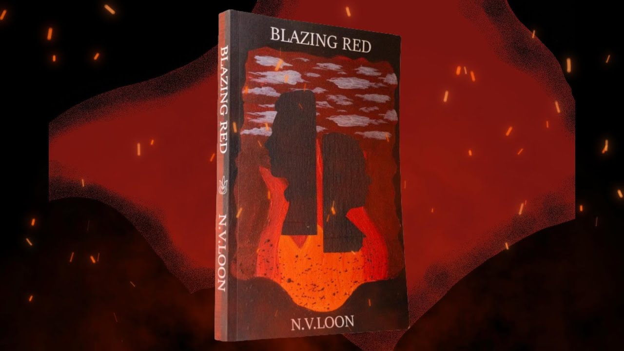 Blazing Red by N.V.LOON - my debut novel (short introduction) - YouTube
