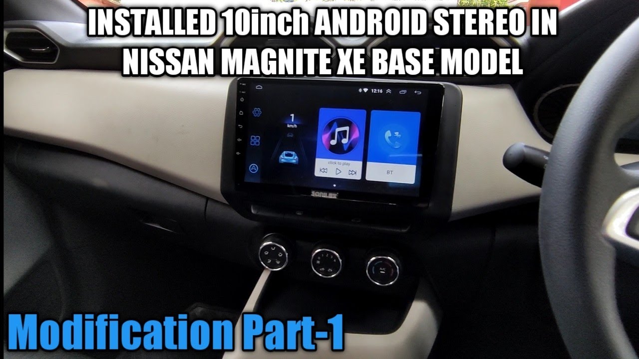 Nissan Magnite XE Base model AUDIO SET-UP/ Magnite base model Android ...