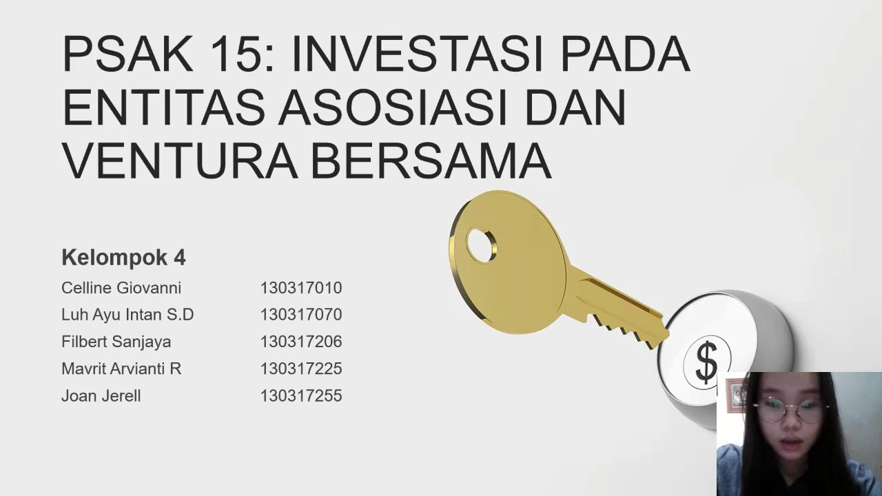 SAKA PSAK 15 (kelompok 4) - YouTube
