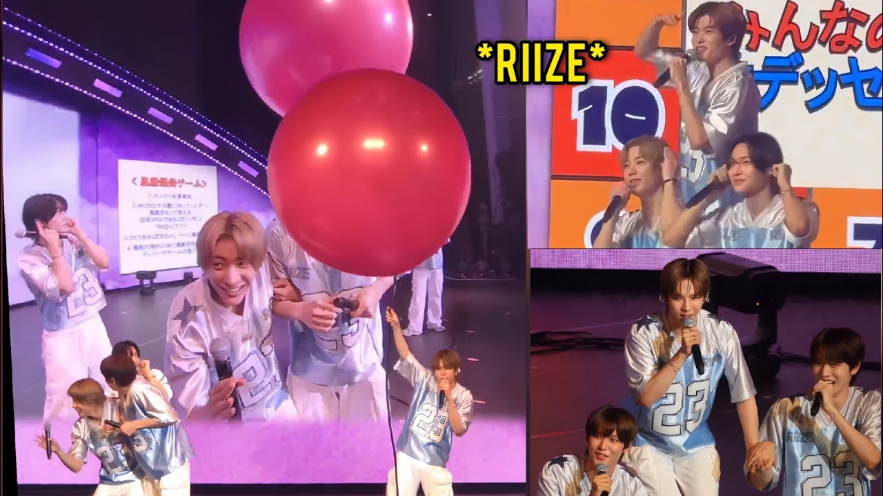 RIIZE Fancon 'RIIZING DAY' Japan Hall Tour in Okayama 2024 - YouTube