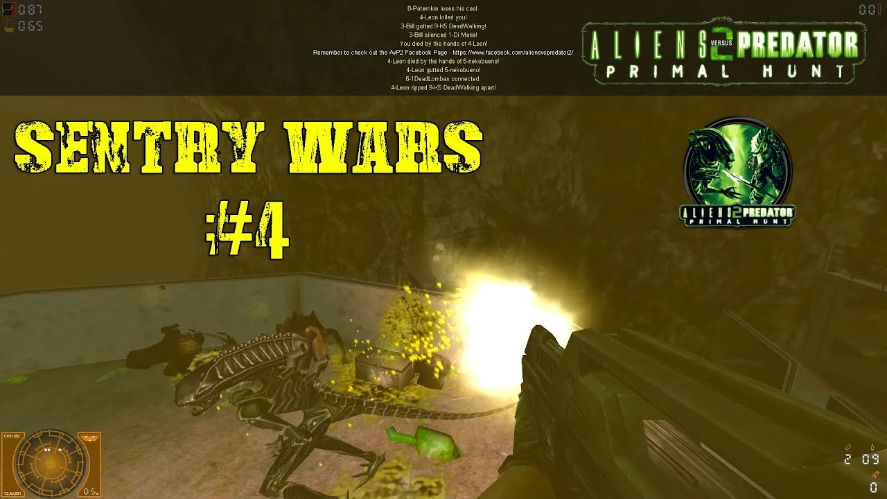 Aliens vs. Predator 2 PRIMAL HUNT - SENTRY WARS #4 | AVPUNKNOWN ...