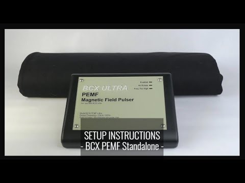 BCX Ultra - PEMF Standalone - Setup Instructions - YouTube