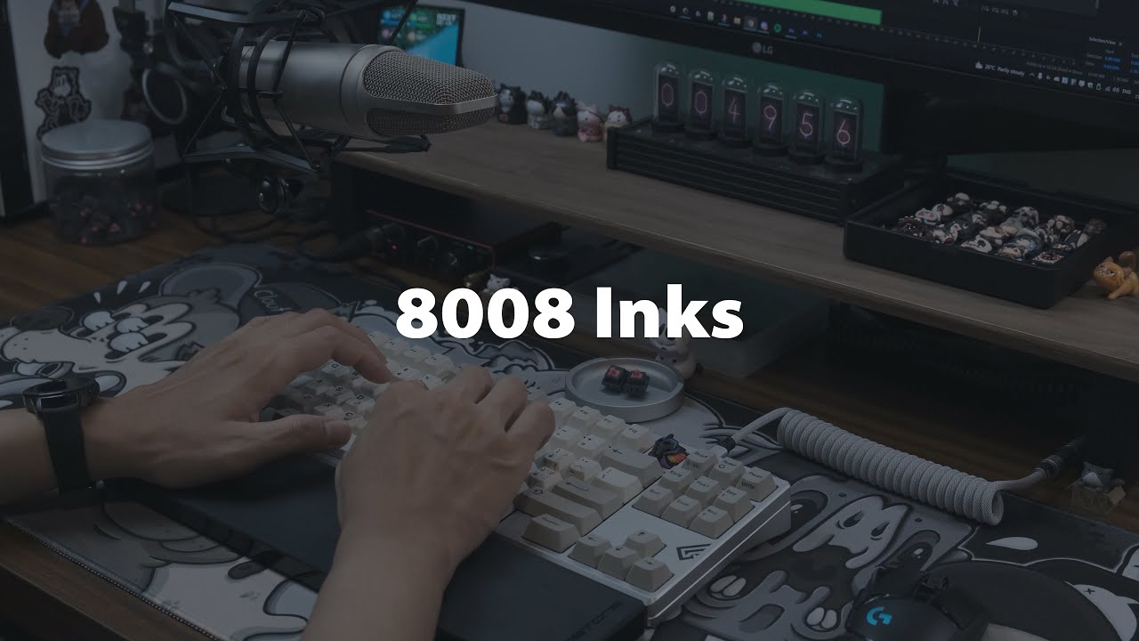 8008 Ink | Frog by Geonworks | Aluminum Plate | Switch Sounds #74 - YouTube