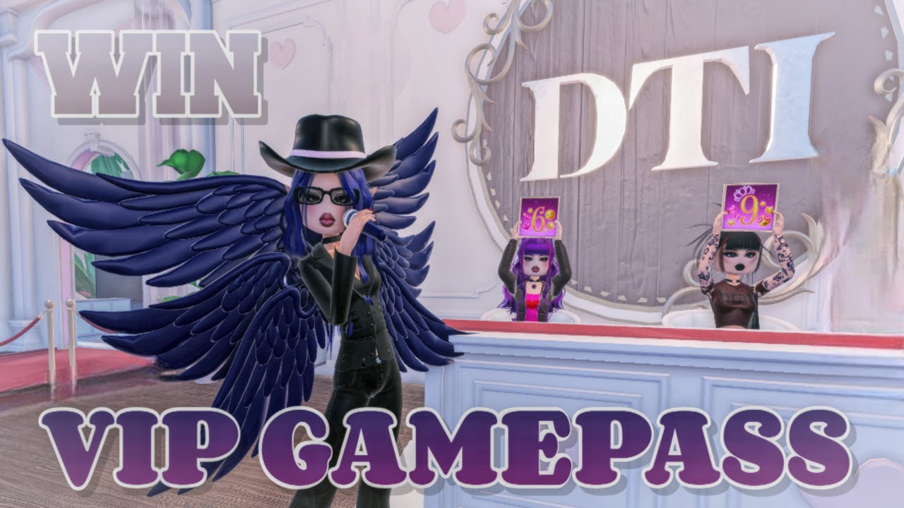 🔴LIVE DTI GIVEAWAY | compete to WIN 1 of the 7 VIP gamepasses - Hosted ...