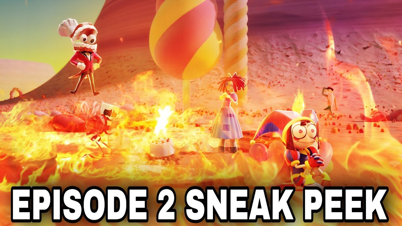 THE AMAZING DIGITAL CIRCUS EPISODE 2 LEAST SNEAK PEEK | Ep 2 Sneak Peek ...