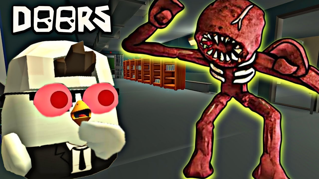 😰 doors mob in chicken gun..!! ( roblox ) - YouTube