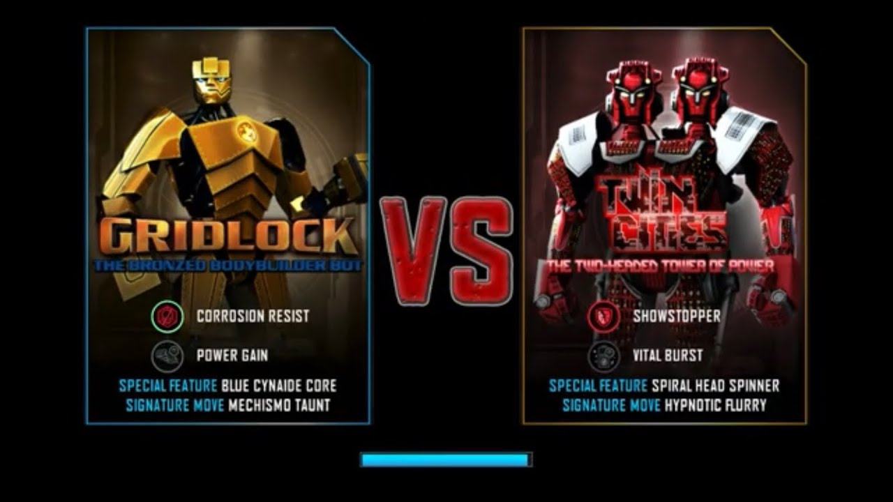 Real Steel WRB Gridlock vs. Twin Cities - YouTube