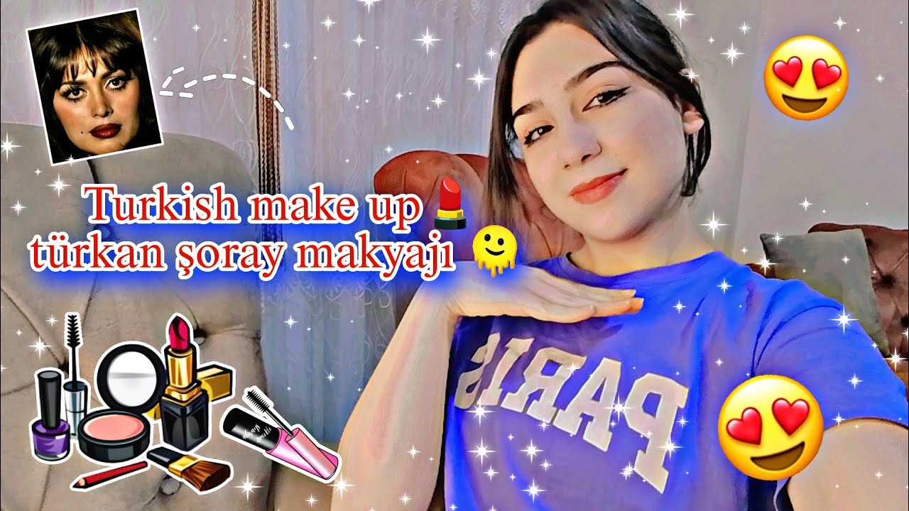 Turkish make up😍💄türkan şoray makyajı🫠||Makbule Ali - YouTube