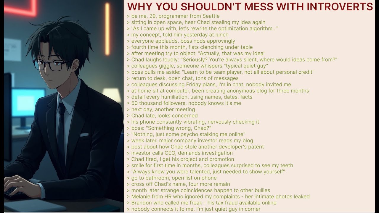 QUIET MONSTERS: WHY YOU SHOULDN'T MESS WITH INTROVERTS | 4Chan ...