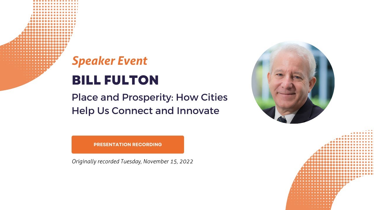 Bill Fulton - Speaker Event Recording - YouTube