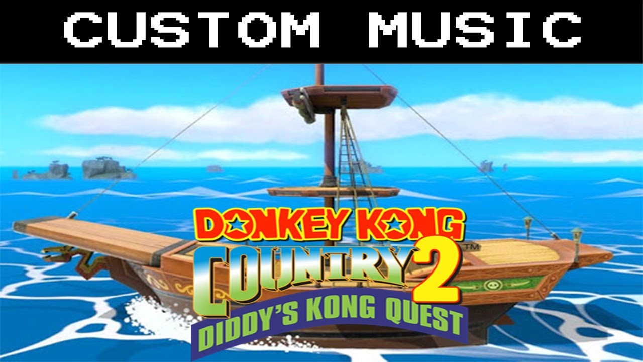 Donkey Kong Country 2's "Lockjaw's saga" in Pirate Ship (Smash Ultimate ...