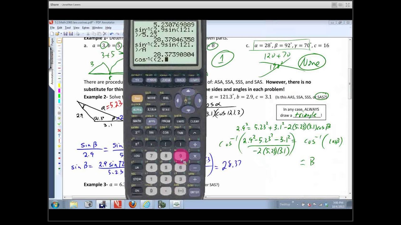 math-1060-sec-5-2-law-of-cosines-youtube