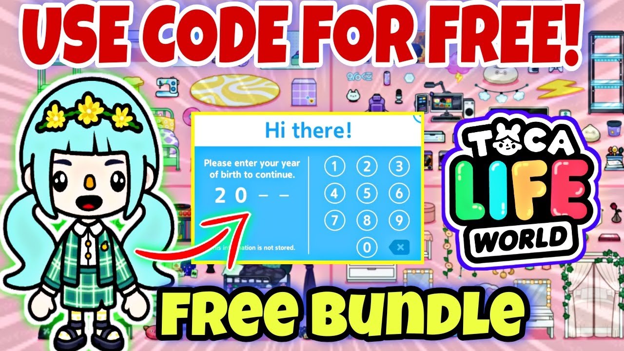 *FREE ITEMS* TOCA LIFE WORLD | NEW SECRET CODE FOR TOCA BOCA | TOCA ...