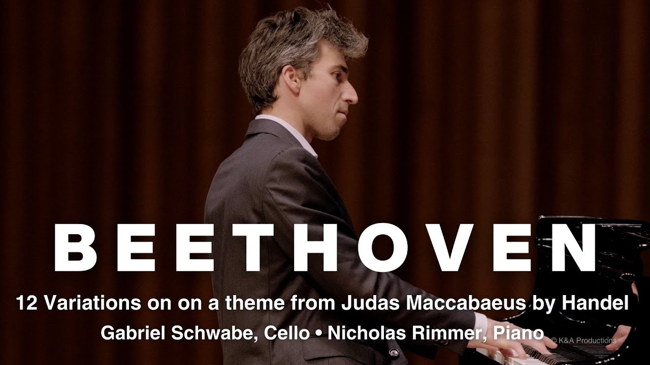 Beethoven: 12 Variations in G Major, WoO 45 by Gabriel Schwabe ...