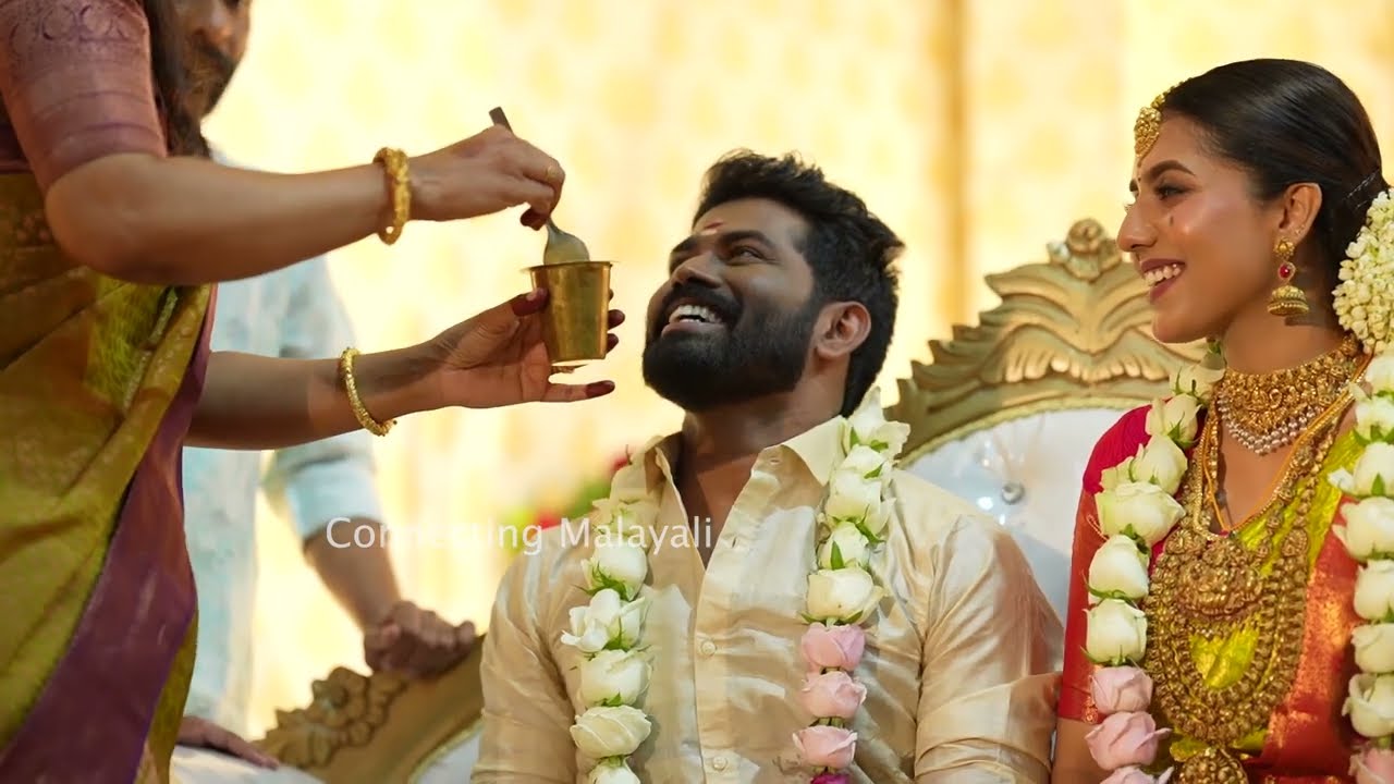 Idea Star Singer Sreenath Marriage | Sreenath Weds Ashwathy - YouTube