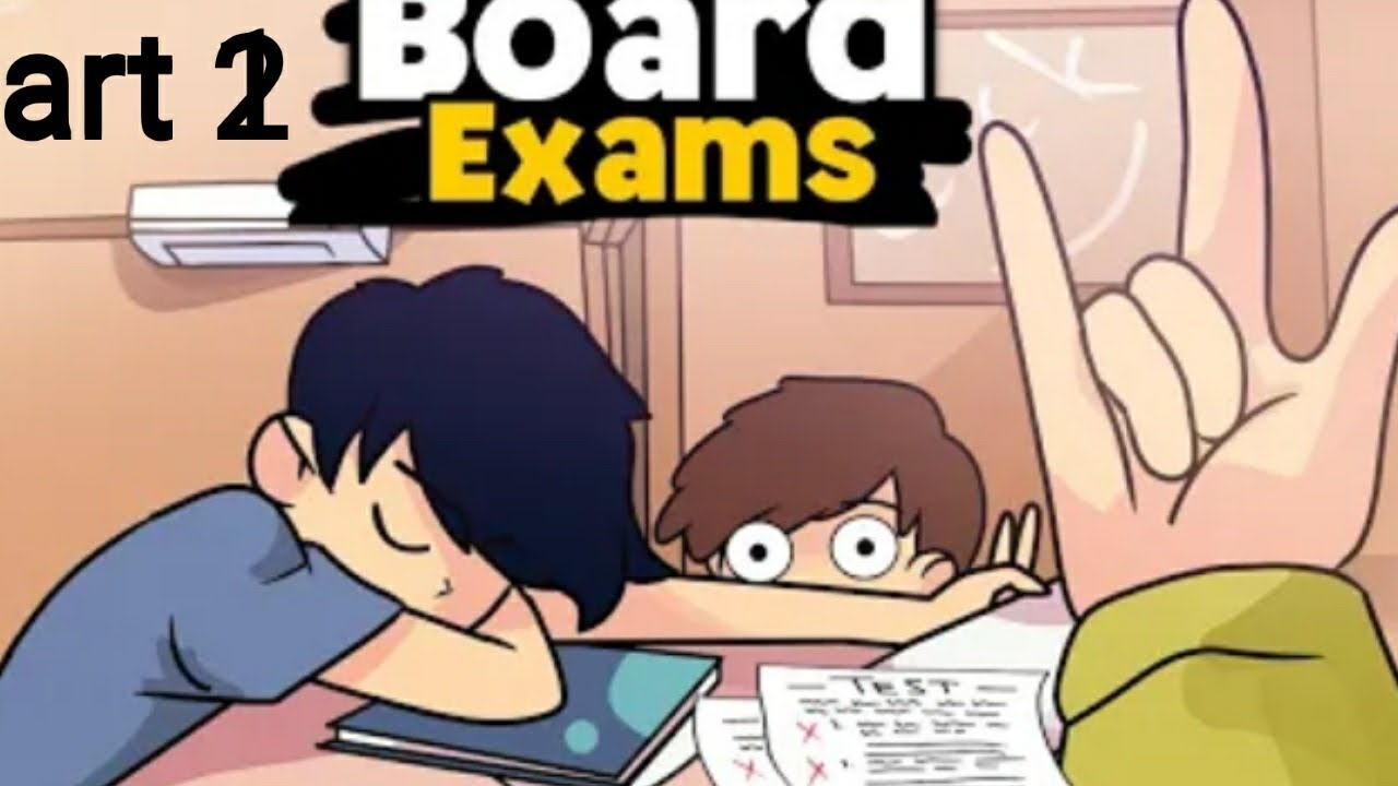 board exam #trending #viralvideo #music #funny #animation please like ...