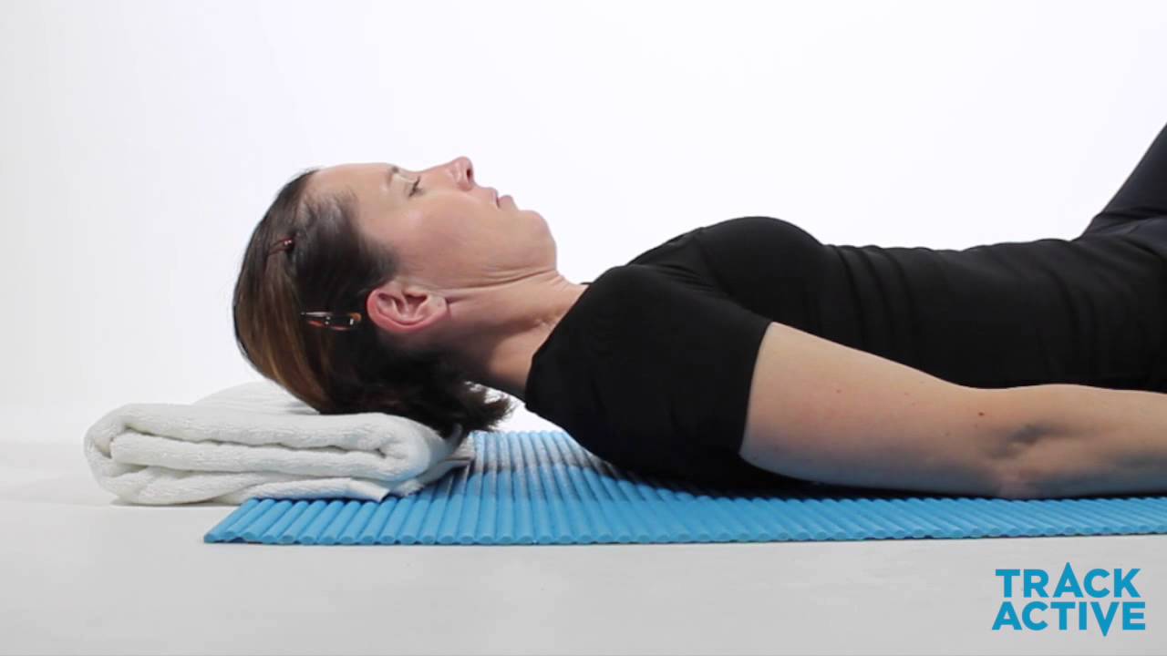 Supine neck flexor lifts - YouTube