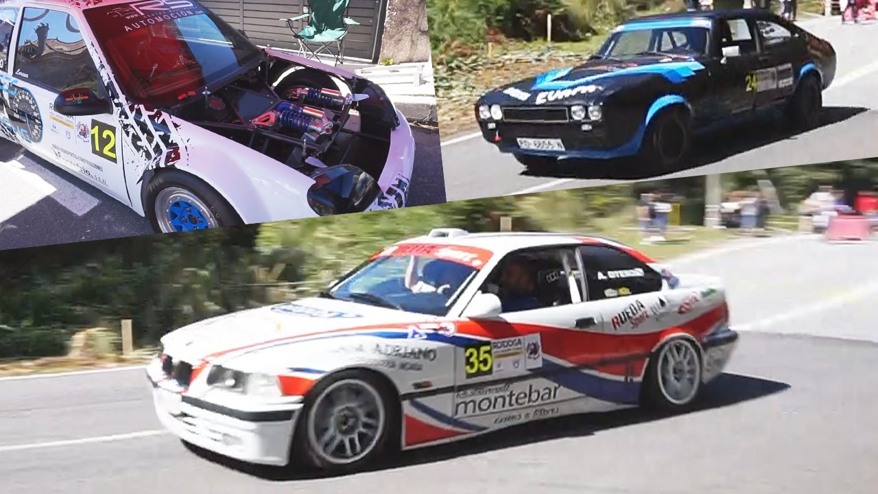 Coches de RALLY, CARRERAS Y DERRAPES!!! (Subida a la Fraga 2016) - YouTube