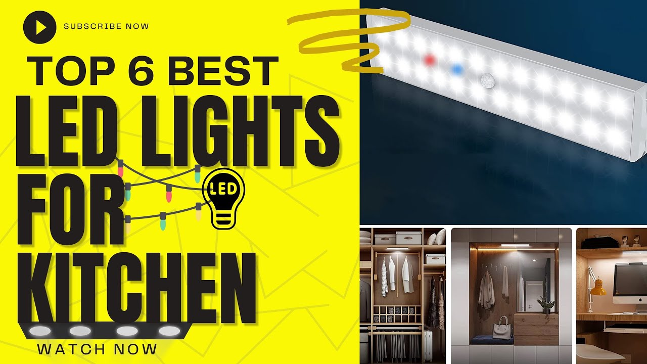 Top 6 Best Led Lights for Kitchen Review in 2023 - YouTube