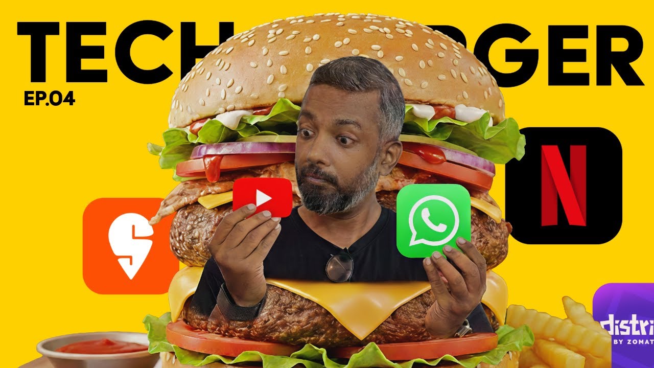 Tech Burger 🍔 | YouTube Mini Games, Swiggy Scenes, District Pass ...