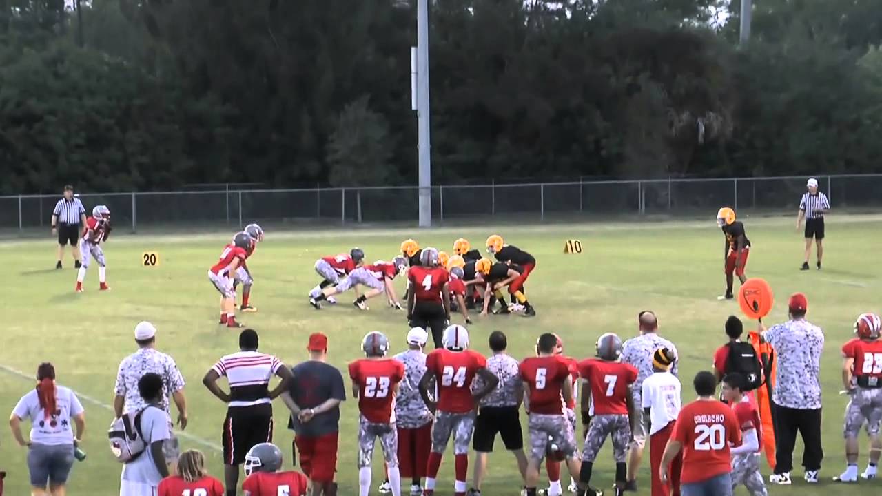 jv ft meyers firecats vs east marion mustangs 2 22 14 - YouTube