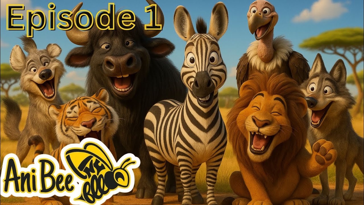 Safari Series Episode 1 | Family Jungle Adventure | AniBee Safari ...