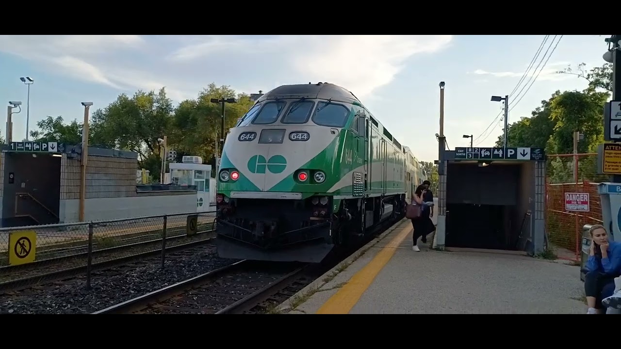 BiLevel/MP40PH-3C #2312/#644 leaving Long Branch - YouTube