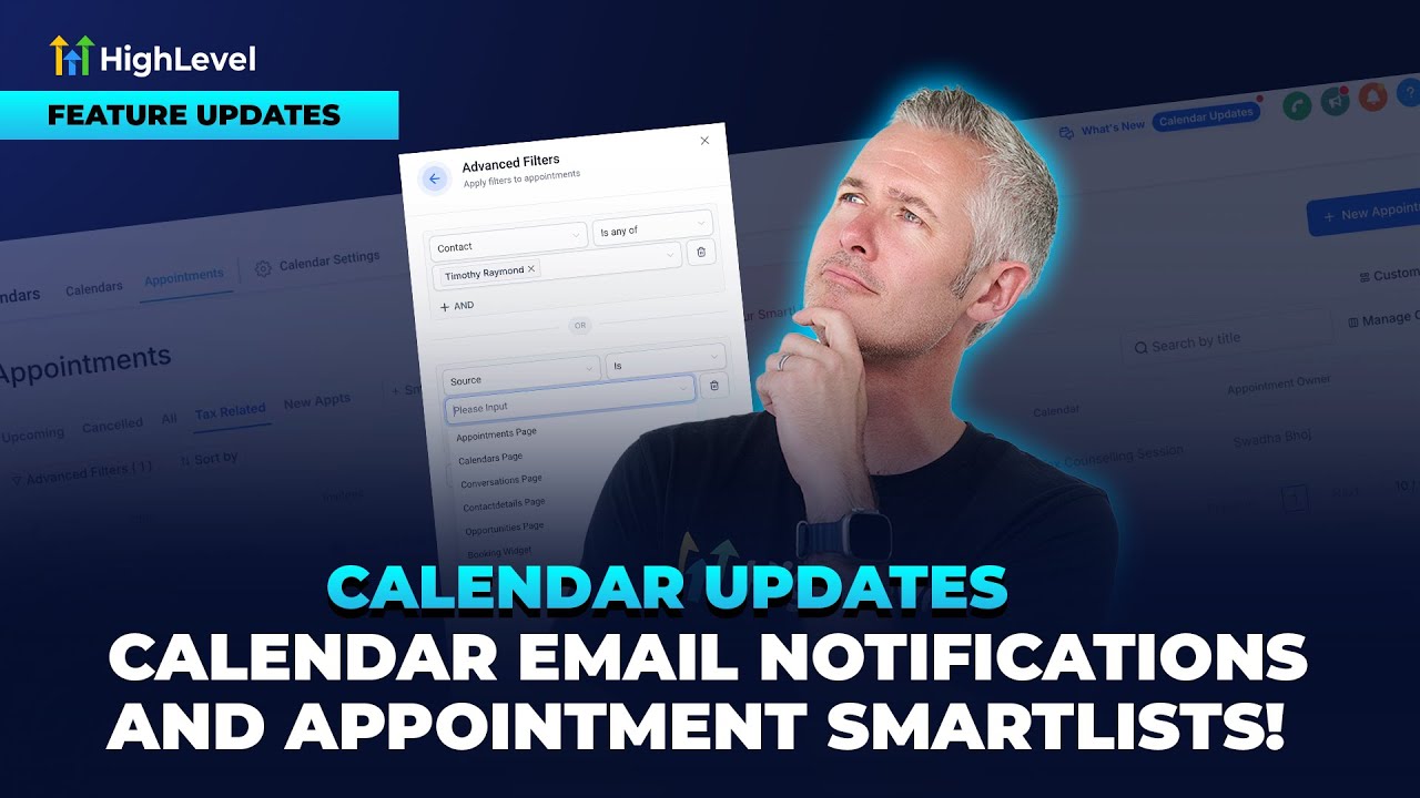 Calendar Updates -- Calendar Email Notifications and Appointment ...