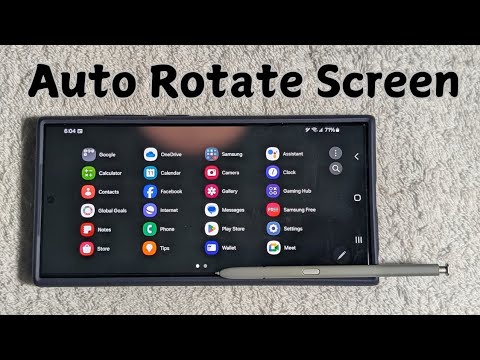 How to Enable Auto Rotate in Samsung Galaxy S24 Ultra [2025] - YouTube
