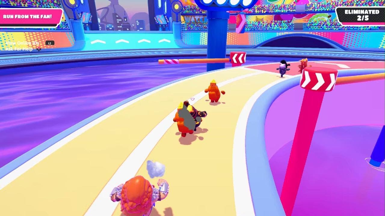 Fall Guys Gameplay Solo Online - YouTube