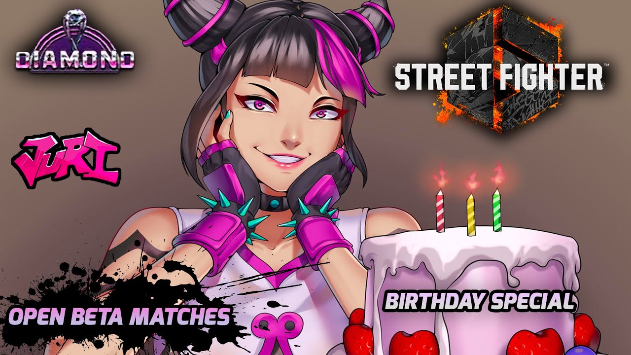 I'm Eating Juri's Cake! Street Fighter 6: Open Beta Matches ~ 1 Hour ...