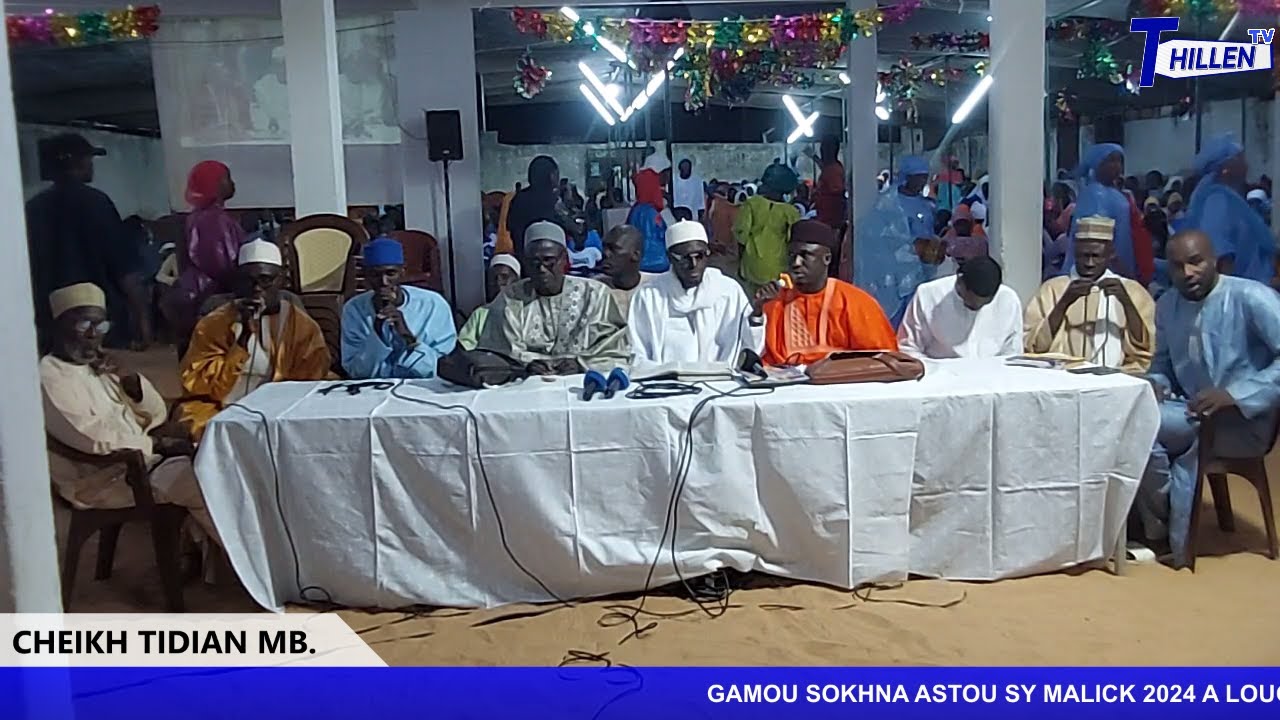 EN DIRECT GAMOU SOKHNA ASTOU SY ANIME PAR CHEIKH TIDIAN MBAYE LE O4-05 ...