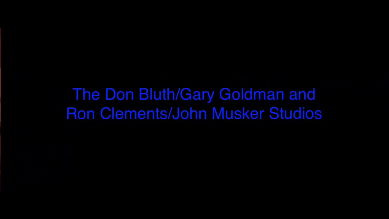 The Don Bluth/Gary Goldman and Ron Clements/John Musker Studios HD Logo ...