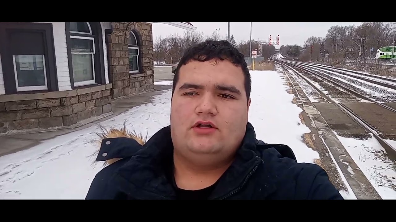 (Sunday Morning Railfanning) GO And CN Trains At Georgetown GO Station ...