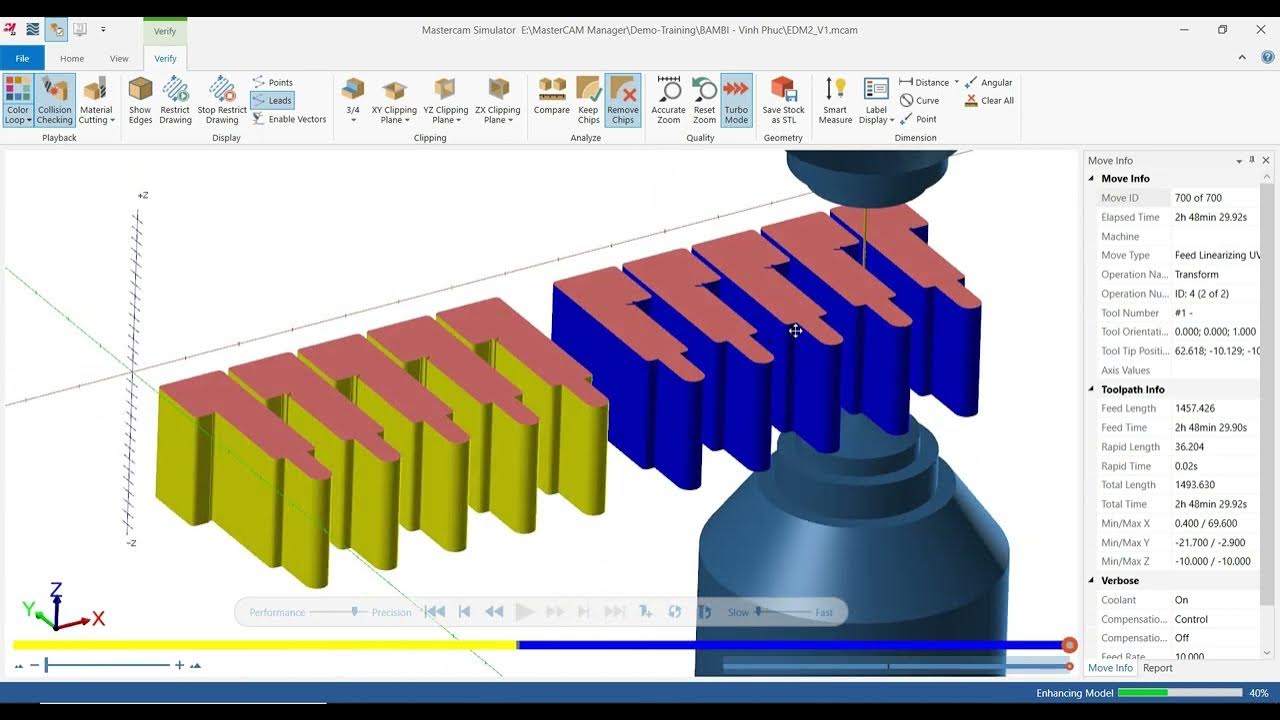 MasterCAM Tutorial #121| MasterCAM Wire EDM Toolpath Machining - YouTube