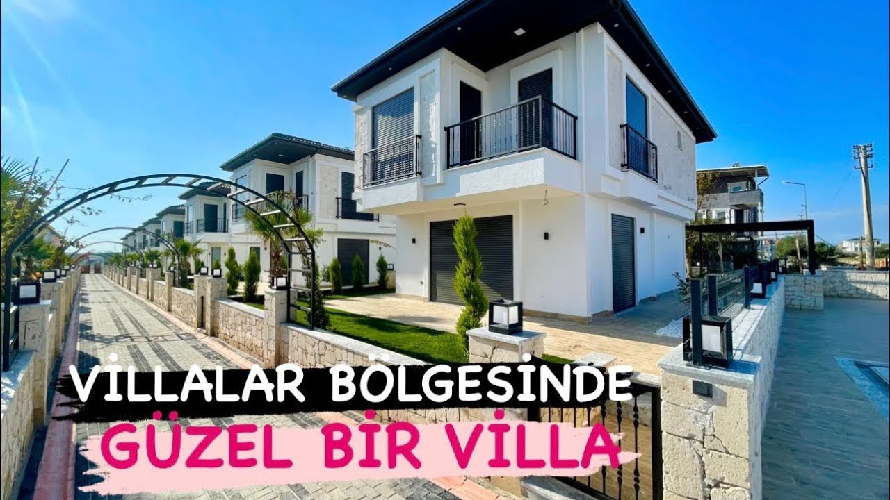 VİLLALAR BÖLGESİNDE TAM MÜSTAKİL 3+1 KALİTELİ VİLLA - YouTube