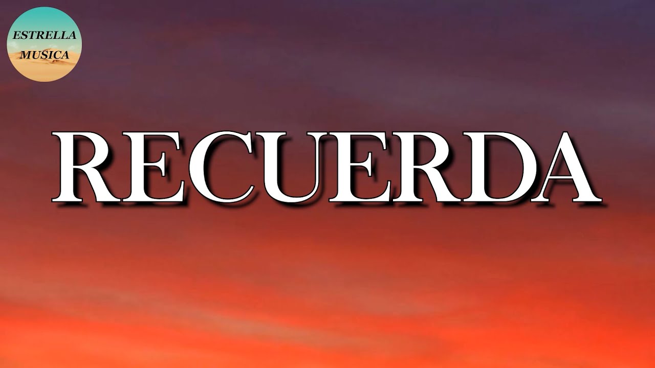 🎶 RECUERDA - Marca Mp || Junior H, Julión Álvarez, Calibre 50 (Letra ...