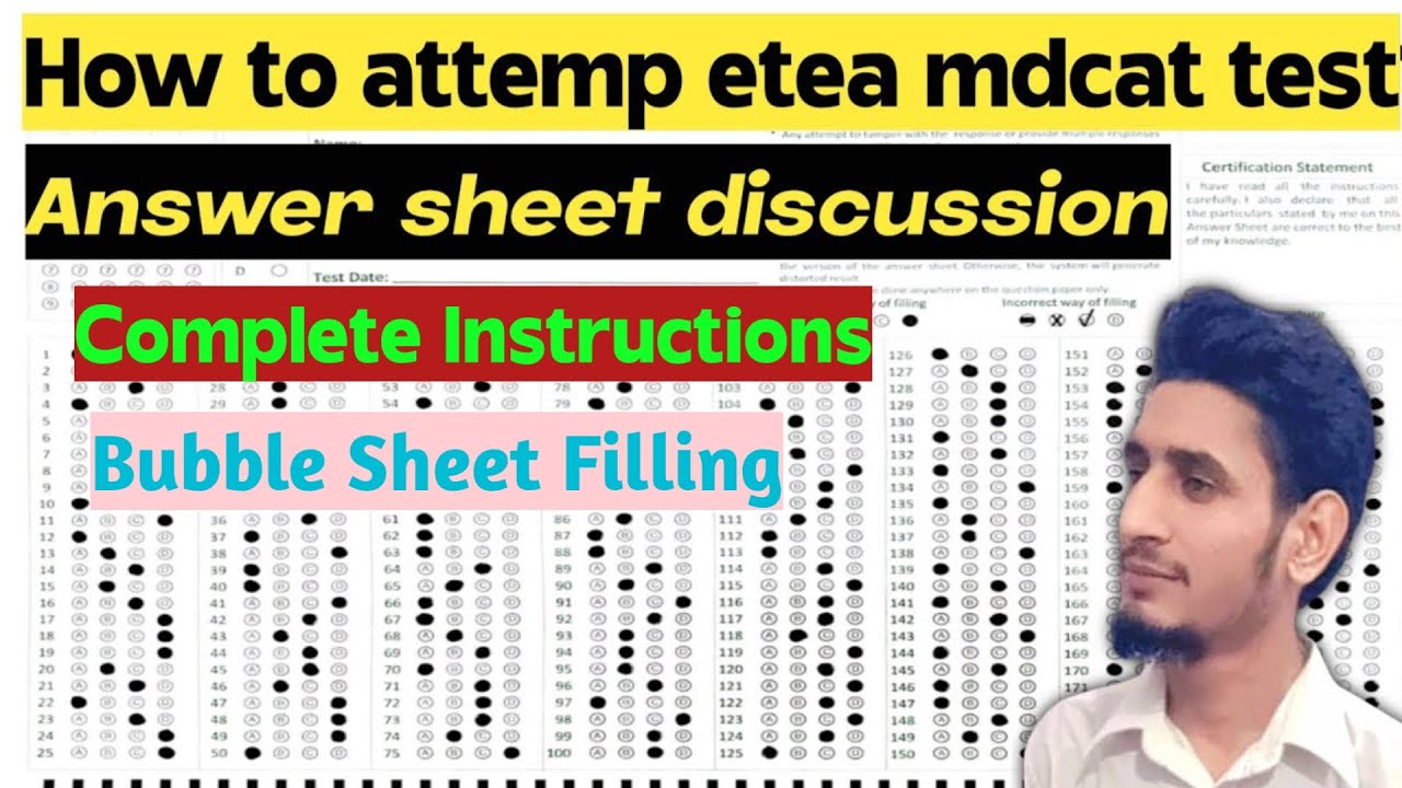 Complete Instructions About Mdcat 2023_24 || How To Attempt Test - YouTube