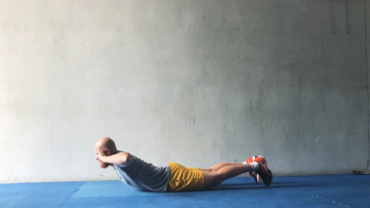 FLOOR BACK EXTENSION - HFA CrossTraining - YouTube