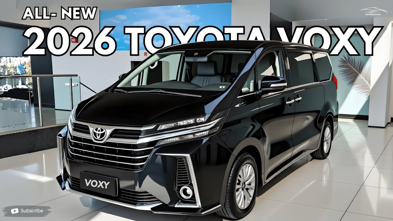 新型トヨタ・ヴォクシー2026年モデル発表 - ラグジュアリーと機能性が融合した車 - YouTube