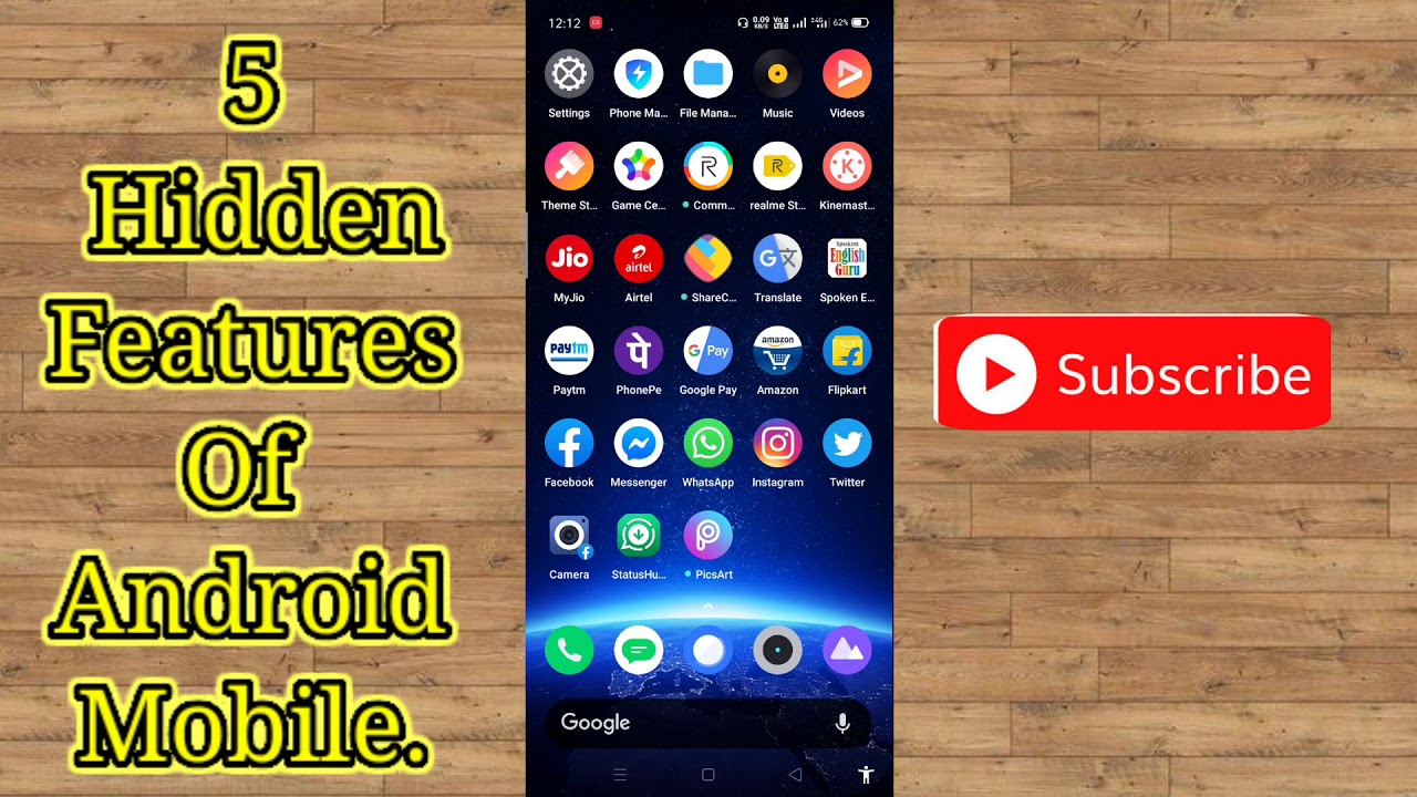 5 secret settings of android mobile. Don't Miss. - YouTube