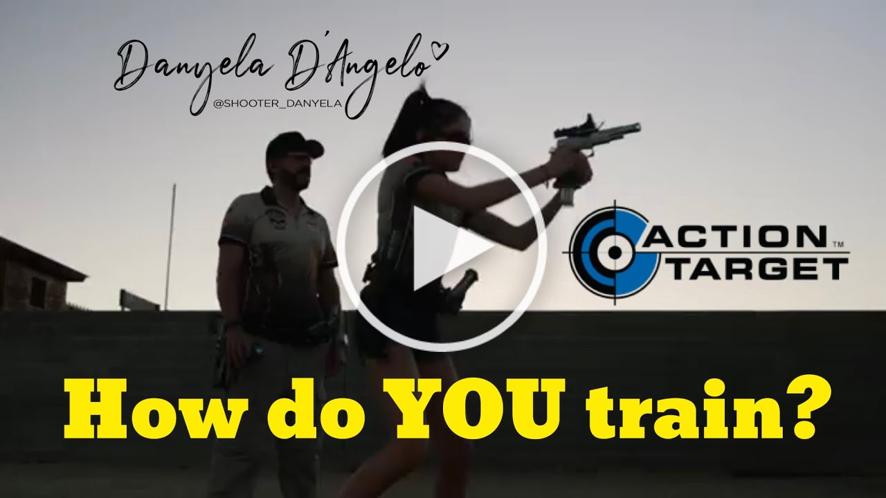 Danyela D'Angelo Training with Action Target - YouTube