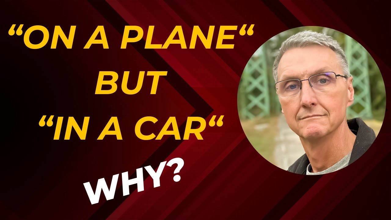 Master Prepositions for Transportation (In vs On) - YouTube