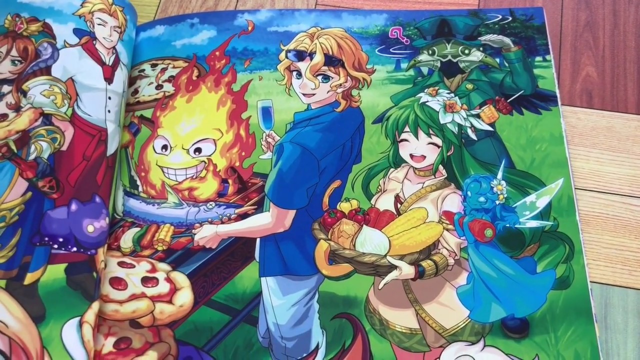 Monster Strike (JP) - Monster Strike Art Works Pt. 1 - YouTube