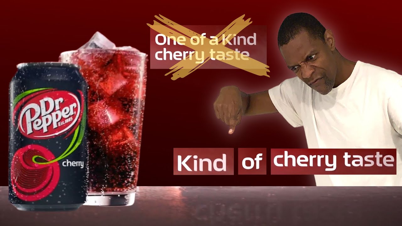 Dr Pepper Cherry Review - Soda Taste Test #reaction - YouTube