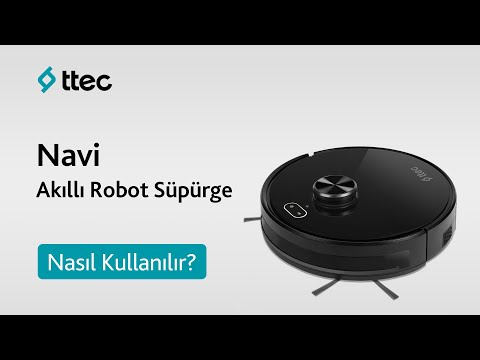ttec Navi LaserIQ Teknolojili Akıllı Robot Süpürge ve Paspas - Nasıl Kullanılır?